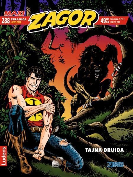 Zagor maxi 032: Tajna Druida - Strip knjižara Babilon