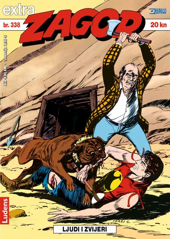 Zagor extra 338: Ljudi i zvijeri - Strip knjižara Babilon