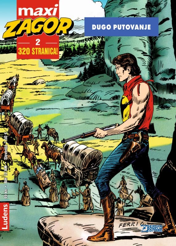 Zagor maxi 02: Dugo putovanje - Strip knjižara Babilon