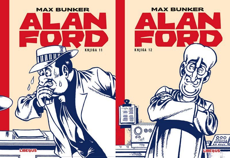 ALAN FORD BIBLIOTEKA 11 I 12 - Strip knjižara Babilon