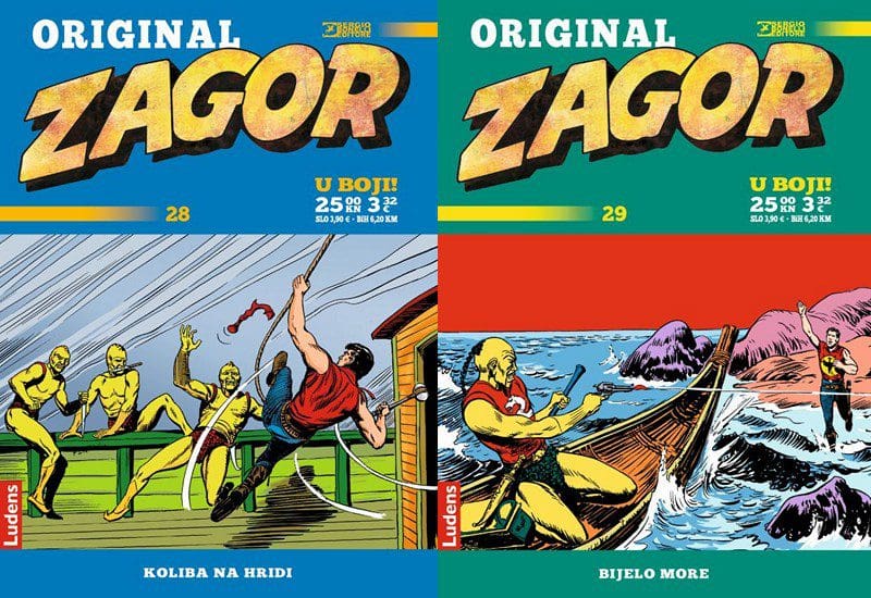 ZAGOR ORIGINAL 28 i 29 - Strip knjižara Babilon
