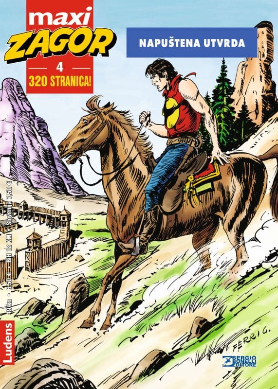 Zagor maxi 04: Napuštena utvrda - Strip knjižara Babilon