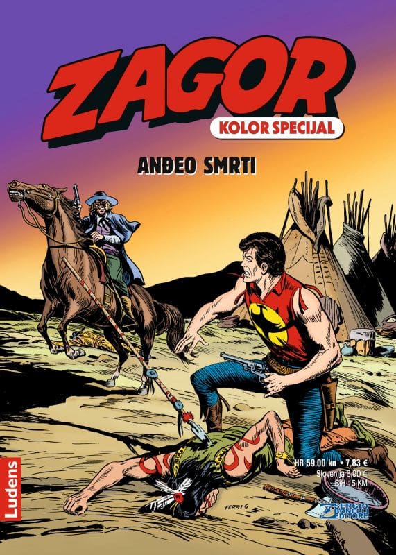 Zagor specijal kolor 05: Anđeo smrti / Vitezovi grala - Strip knjižara ...