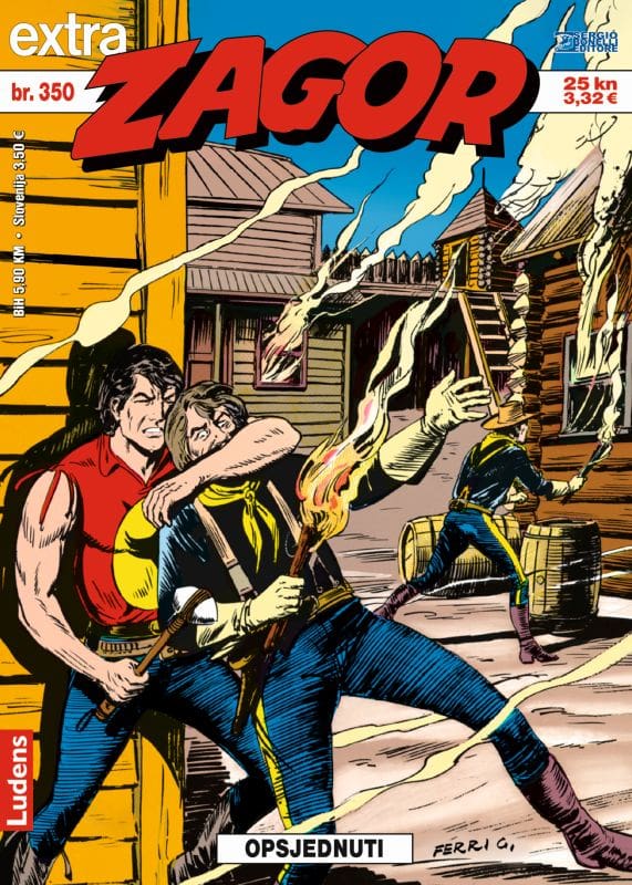 Zagor extra 350: Opsjednuti - Strip knjižara Babilon