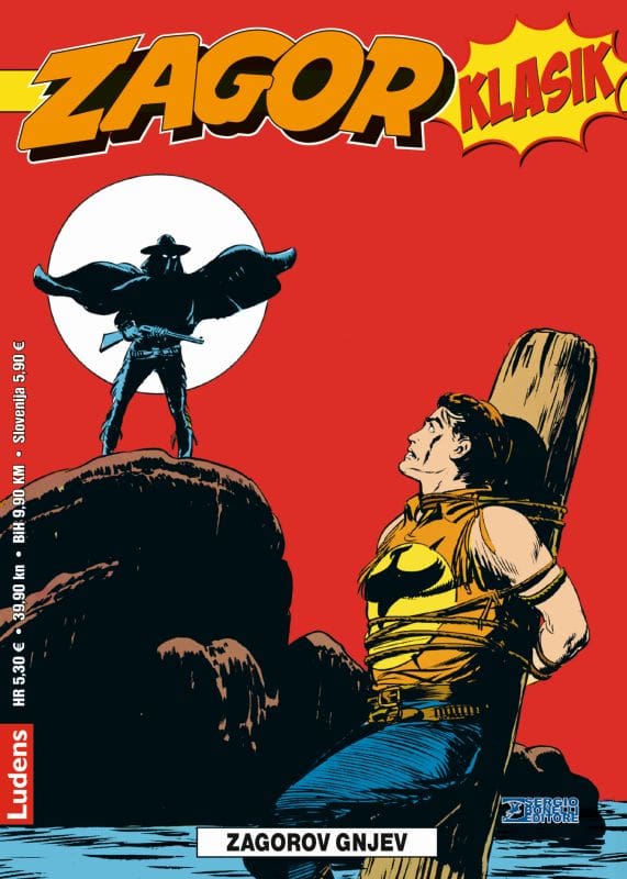 Zagor klasik 069: Zagorov gnjev (2. naslovnica) - Strip knjižara Babilon