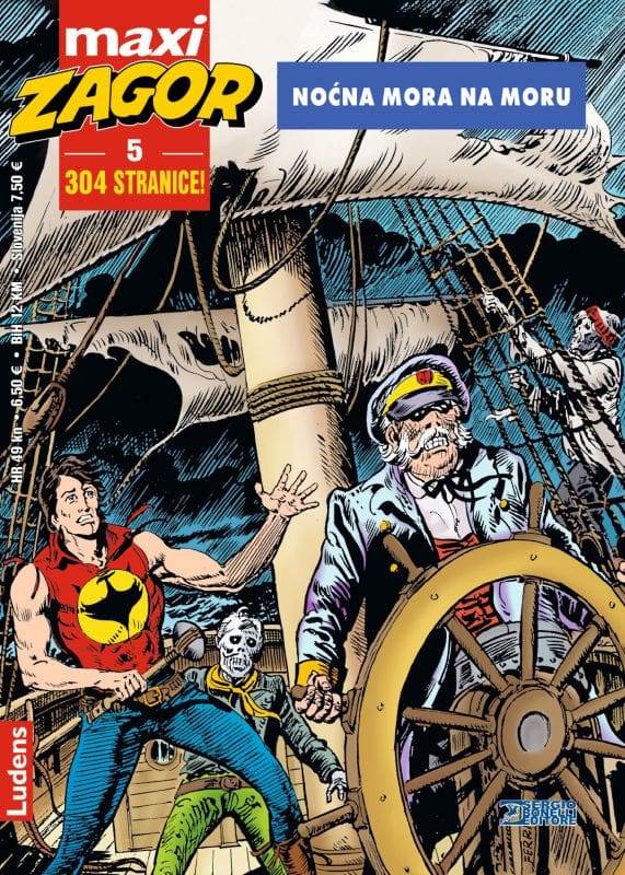 Zagor maxi 05: Noćna mora na moru - Strip knjižara Babilon