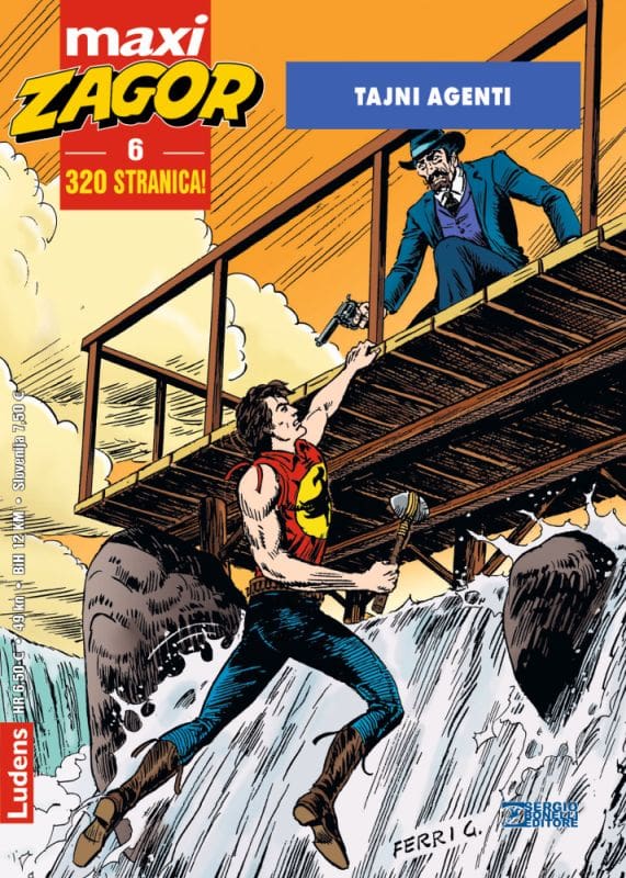 Zagor maxi 06: Tajni agenti - Strip knjižara Babilon