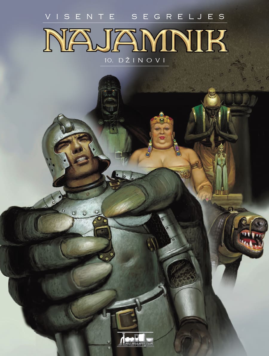 Najamnik 10: Džinovi - Strip knjižara Babilon