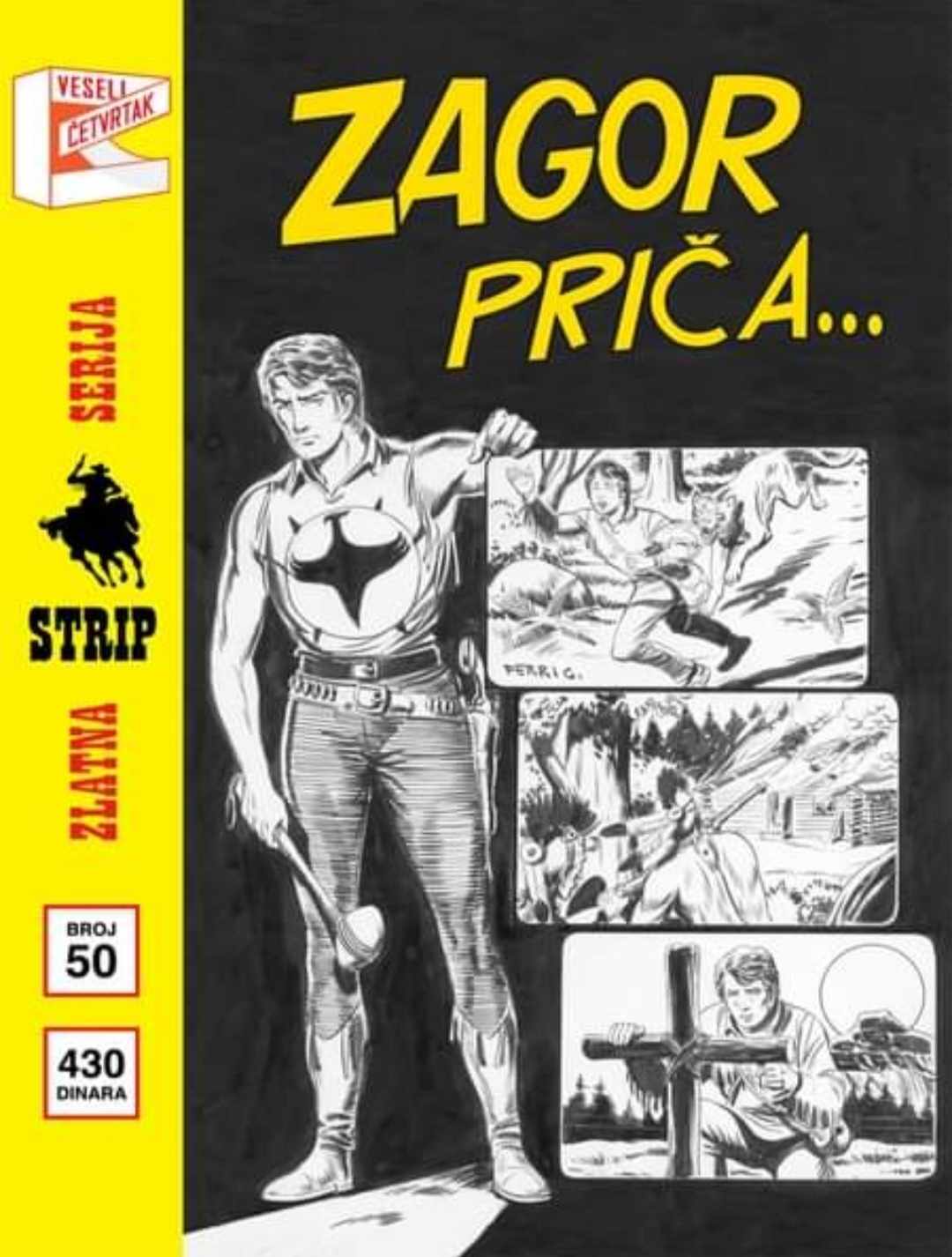 Zlatna serija 050: Zagor – Zagor priča… (6. naslovnica) - Strip ...