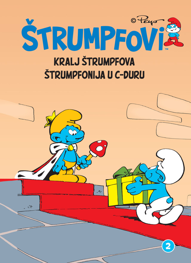 Štrumpfovi 02: Kralj Štrumpfova / Štrumpfonija u c-duru - Strip ...
